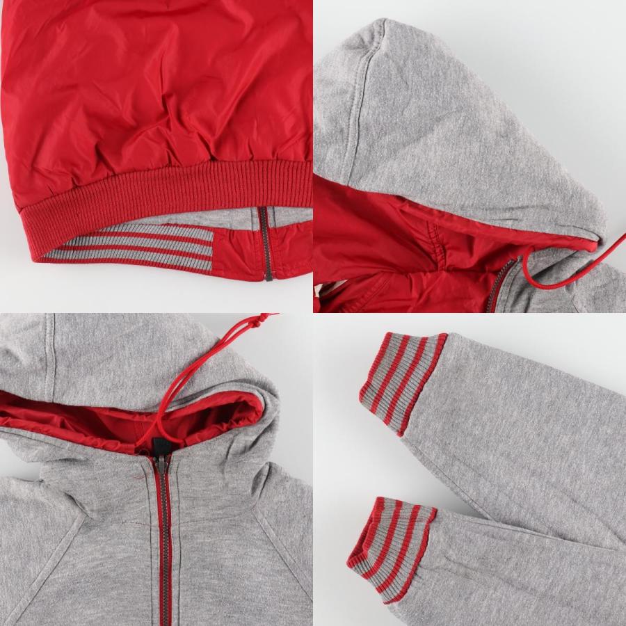 adidas 古着 90年代 アディダス リバーシブル 中綿パーカー adidas 古着 90年代 アディダス リバーシブル 中綿パーカー