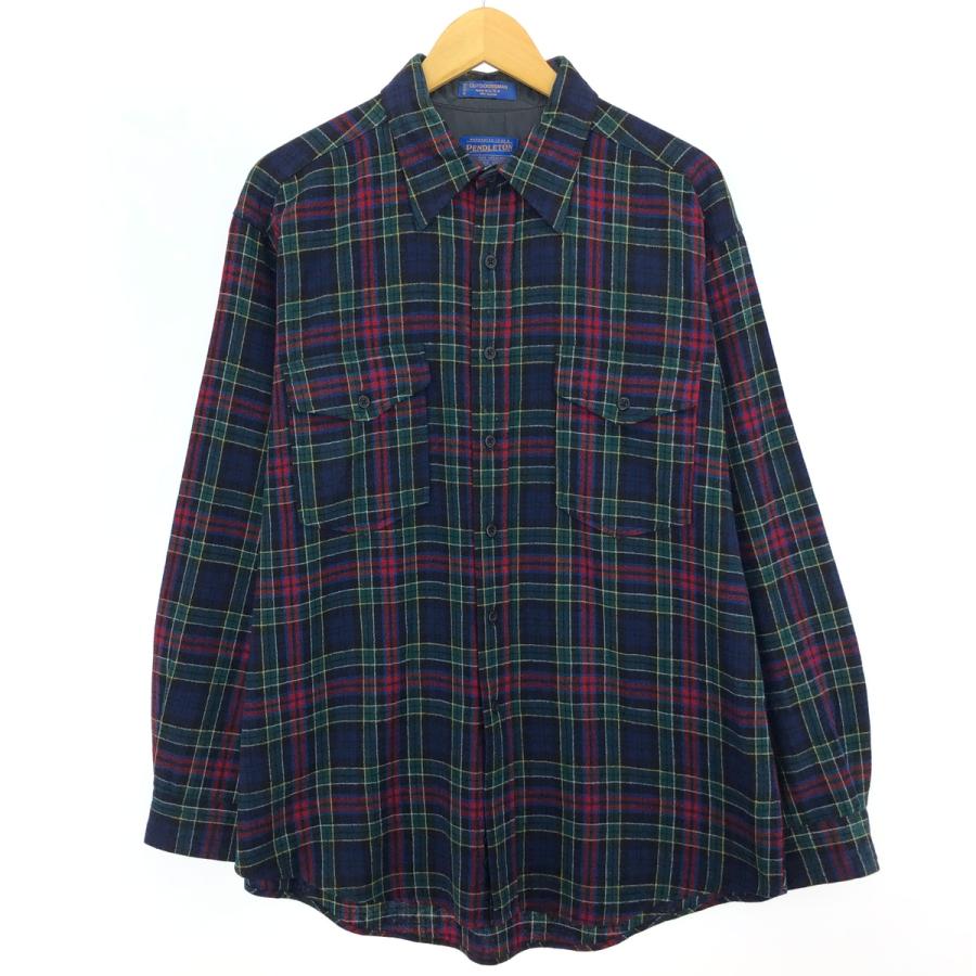 PENDLETON 古着 ペンドルトン チェック柄 ウールシャツ USA製 メンズL相当 /eaa487103 : 古着屋JAM - 通販 - Yahoo!ショッピング