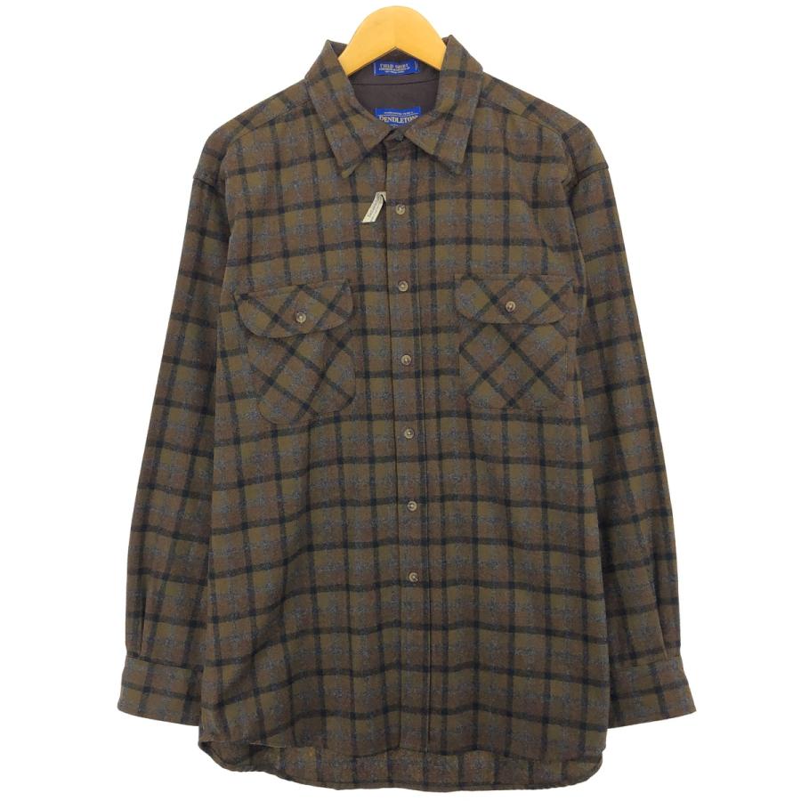 PENDLETON DEADSTOCK デッドストック ペンドルトン チェック柄 ウールシャツ メンズL相当 /eaa487111 : 古着屋JAM - 通販 - Yahoo!ショッピング