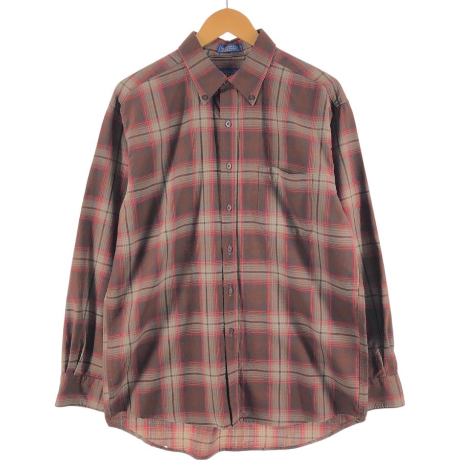 PENDLETON（ペンドルトン） 古着 オンブレチェック 長袖 ボタンダウンチェックシャツ メンズL相当 /eaa510140 : 古着屋JAM - 通販 - Yahoo!ショッピング