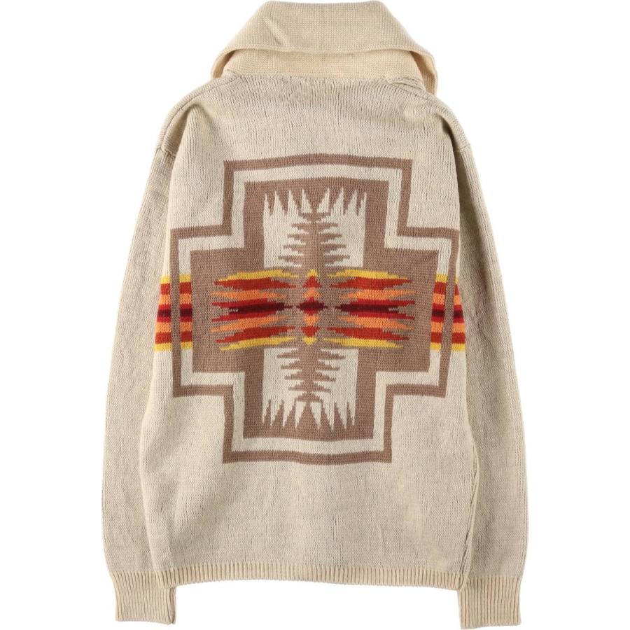 PENDLETON 古着 70~80年代 ネイティブ柄 ショールカラー ウールニットカーディガン USA製 メンズL相当 ヴィンテージ /eaa511737 : 古着屋JAM - 通販 ...