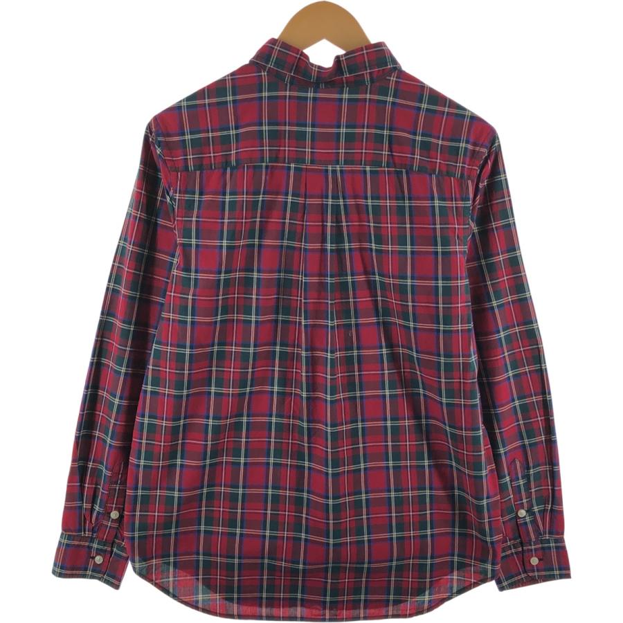古着 ラルフローレン Ralph Lauren タータンチェック 長袖 ボタンダウンチェックシャツ レディースM相当 /eaa524040 ...