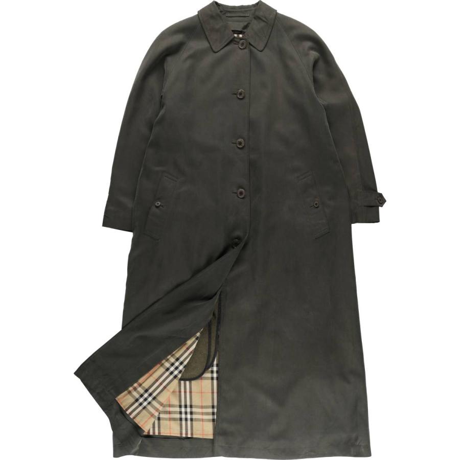 BURBERRY 古着 バーバリー Burberry's BURBERRYS OF LONDON ライナー付き ステンカラーコート バルマカーンコート レディースL相当 /eaa525704 ...