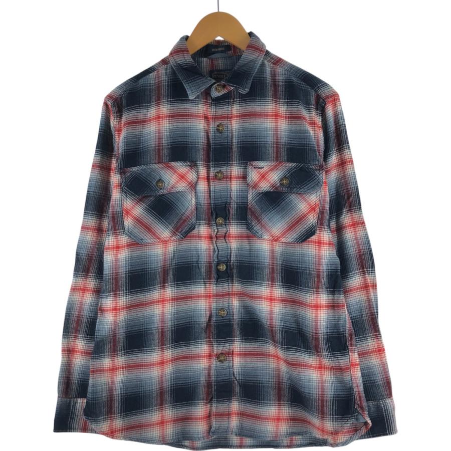 PENDLETON 古着 ペンドルトン BURNSIDE オンブレチェック 長袖 ライトネルチェックシャツ メンズM相当 /eaa532248 : 古着屋JAM - 通販 - Yahoo!ショッピング