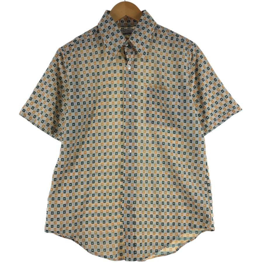 古着 70年代 MGM 総柄 半袖シャツ メンズM相当 ヴィンテージ /eaa534759 : 古着屋JAM - 通販 - Yahoo!ショッピング