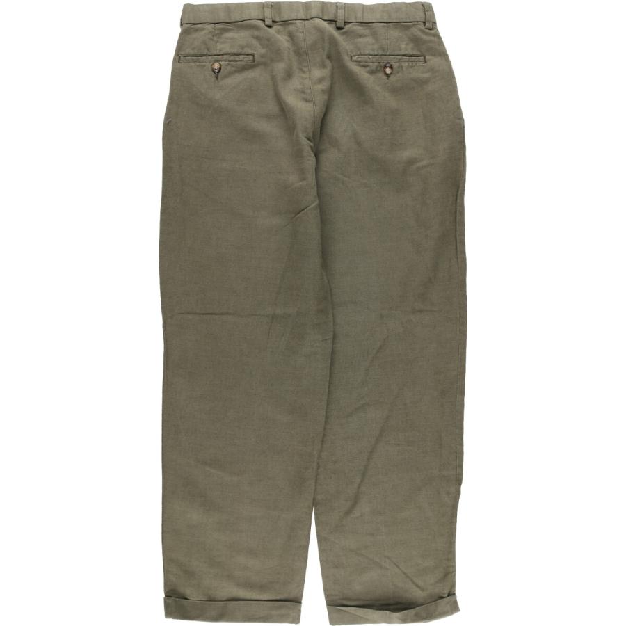 古着 ドッカーズ DOCKERS PREMIUM ツータック リネンパンツ スラックス メンズw35相当 /eaa537886 : 古着屋 ...