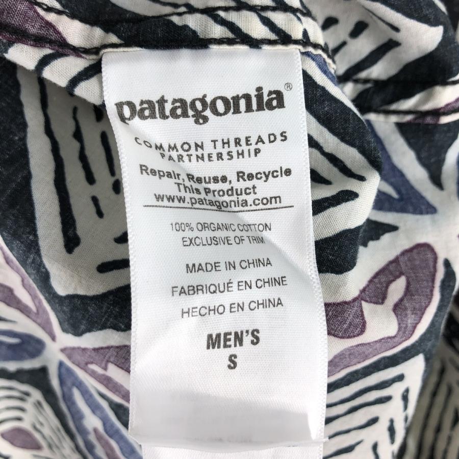patagonia 古着 パタゴニア Patagonia pataloha パタロハ 52560SP16 総柄 ハワイアンアロハシャツ ボックスシャツ メンズS相当 /eaa556245 ...