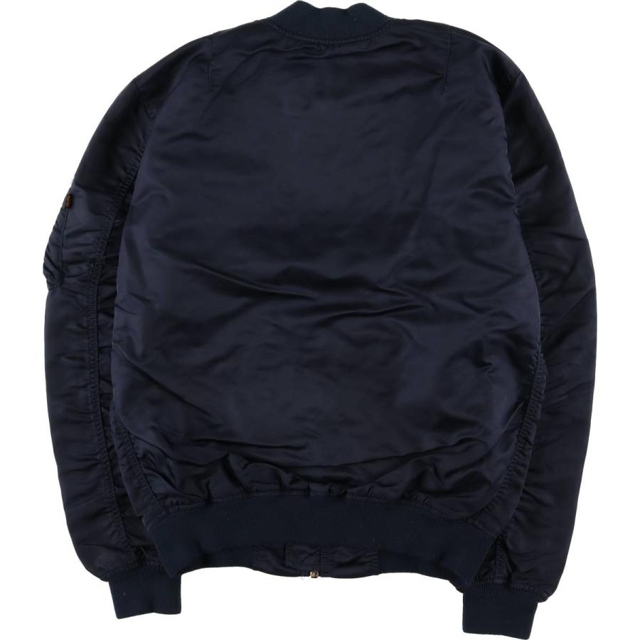 古着 アルファ ALPHA MA-1タイプ ミリタリー フライトジャケット