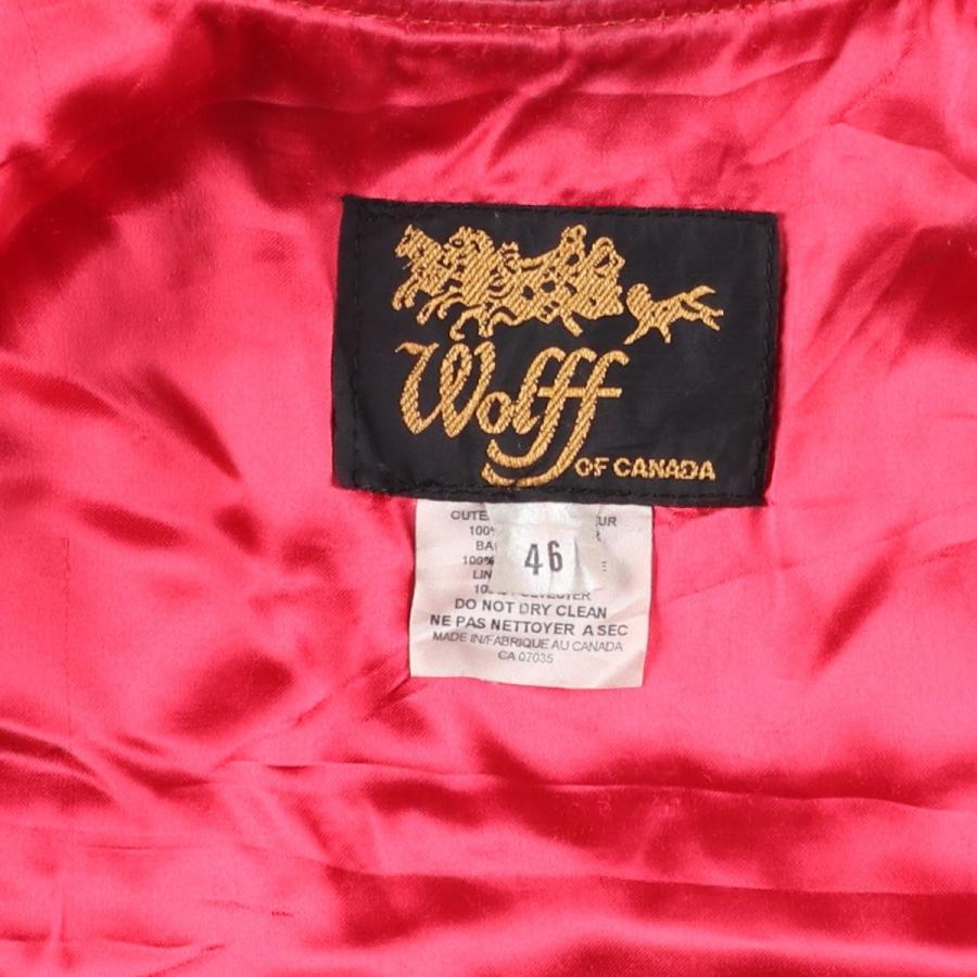 古着 WOLFF OF CANADA レザーベスト カナダ製 メンズXL相当 /eaa629240 : 古着屋JAM - 通販 - Yahoo ...