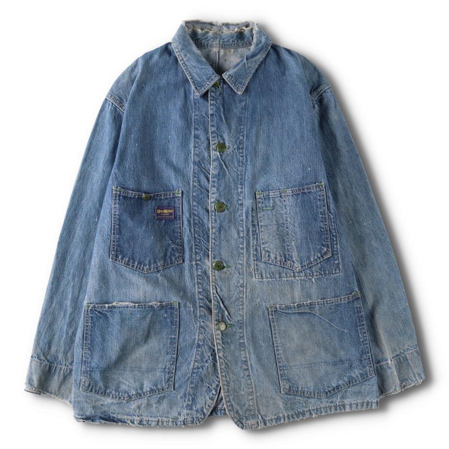 古着 60年代 オシュコシュ Osh kosh B’GOSH デニムカバーオール USA製 メンズXL相当 ヴィンテージ /evb007333 : evb007333 : 古着屋JAM ...