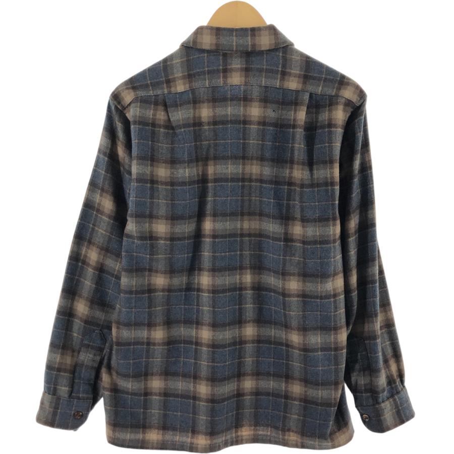PENDLETON（ペンドルトン） 古着 70年代 ボードシャツ チェック柄 オープンカラー ウールボックスシャツ USA製 メンズM相当 ヴィンテージ /evb009535 : 古着屋JAM ...