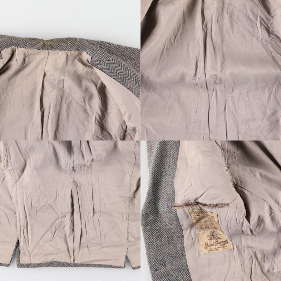 古着 40~50年代 Harris Tweed ハリスツイード ヘリンボーン 古着 40~50年代 Harris Tweed ハリスツイード ヘリンボーン