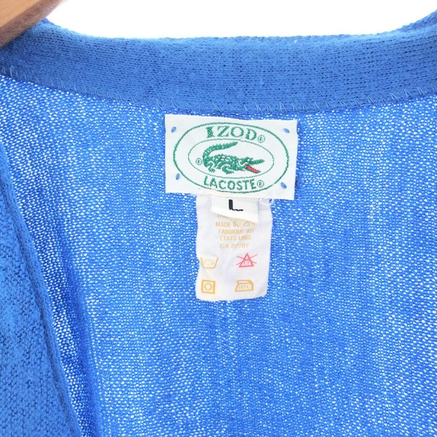 古着 80年代 ラコステ LACOSTE IZOD アクリルニットカーディガン USA製 メンズL ヴィンテージ /taa000154 ss2501_50 : taa000154 : 古着屋 ...