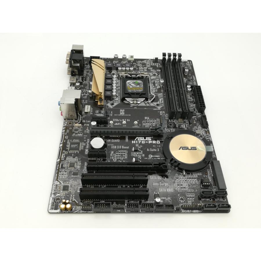 【中古】ASUS H170-PRO H170/LGA1151(DDR4)/M.2/SATA Express/ATX【ECセンター】保証期間1週間 : じゃんぱら Yahoo!店 - 通販 ...