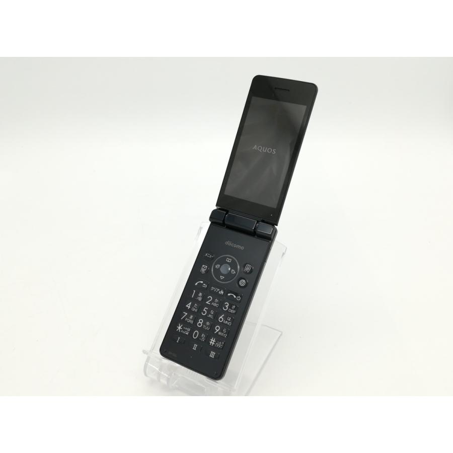 【中古】SHARP docomo AQUOS ケータイ SH-02L ブラック【ECセンター】保証期間1ヶ月【ランクA ...