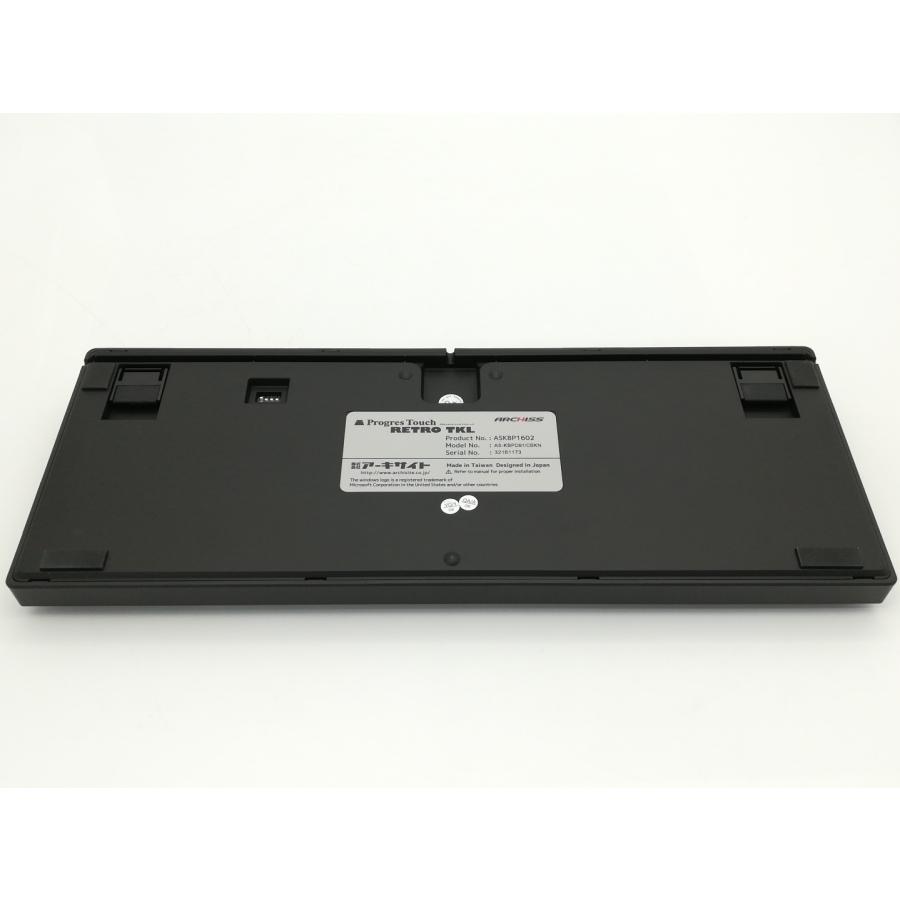 【中古】ARCHISS ProgresTouch RETRO TKL AS-KBPD91/CBKN 青軸 [黒]【ECセンター】保証期間1週間 ...