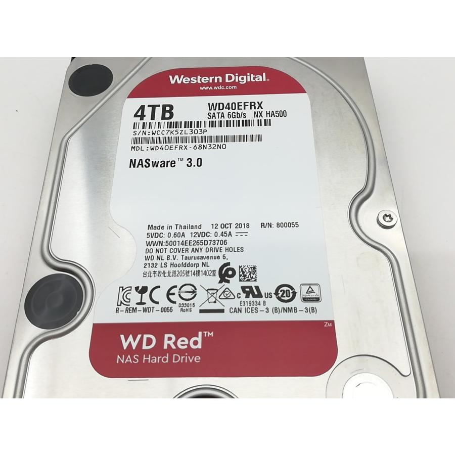 【中古】W.D. WD40EFRX WD Red 4TB/5400rpm/64MB/6Gbps【ECセンター】保証期間1週間 : じゃんぱら ...