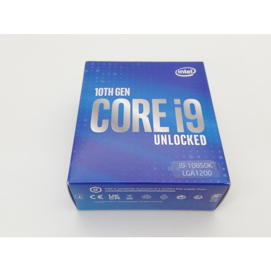 【未使用】Intel Core i9-10850K (3.6GHz/TB:5.1GHz/TVB:5.2GHz) BOX LGA1200/10C ...