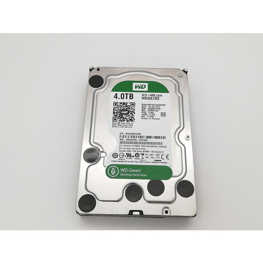 【中古】W.D. WD40EZRX WD Green 4TB/回転数可変/64MB/6Gbps【ECセンター】保証期間1週間 : じゃんぱら ...