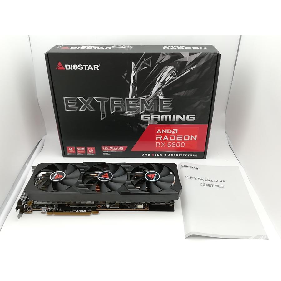 中古】BIOSTAR VA6806LMP2 RX6800/16GB(GDDR6)【ECセンター 中古】BIOSTAR VA6806LMP2 RX6800/16GB(GDDR6)【ECセンター