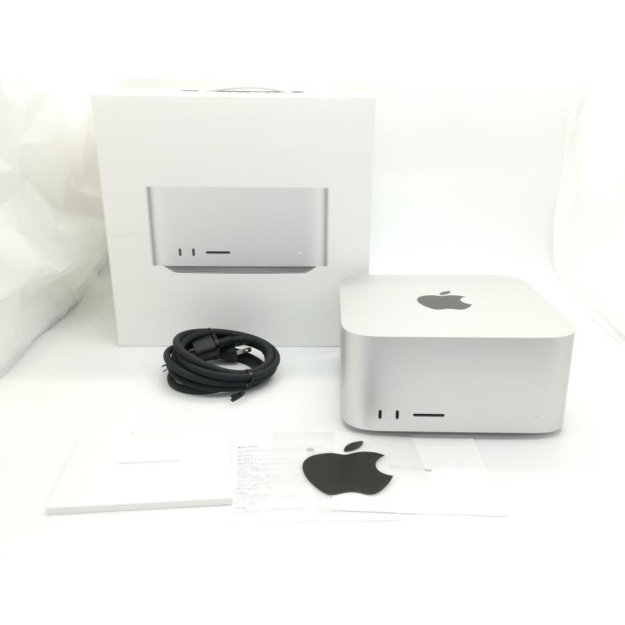 【中古】Apple Mac Studio M1Max(CPU:10C/GPU:24C) 512GB シルバー MJMV3J/A (Studio ...