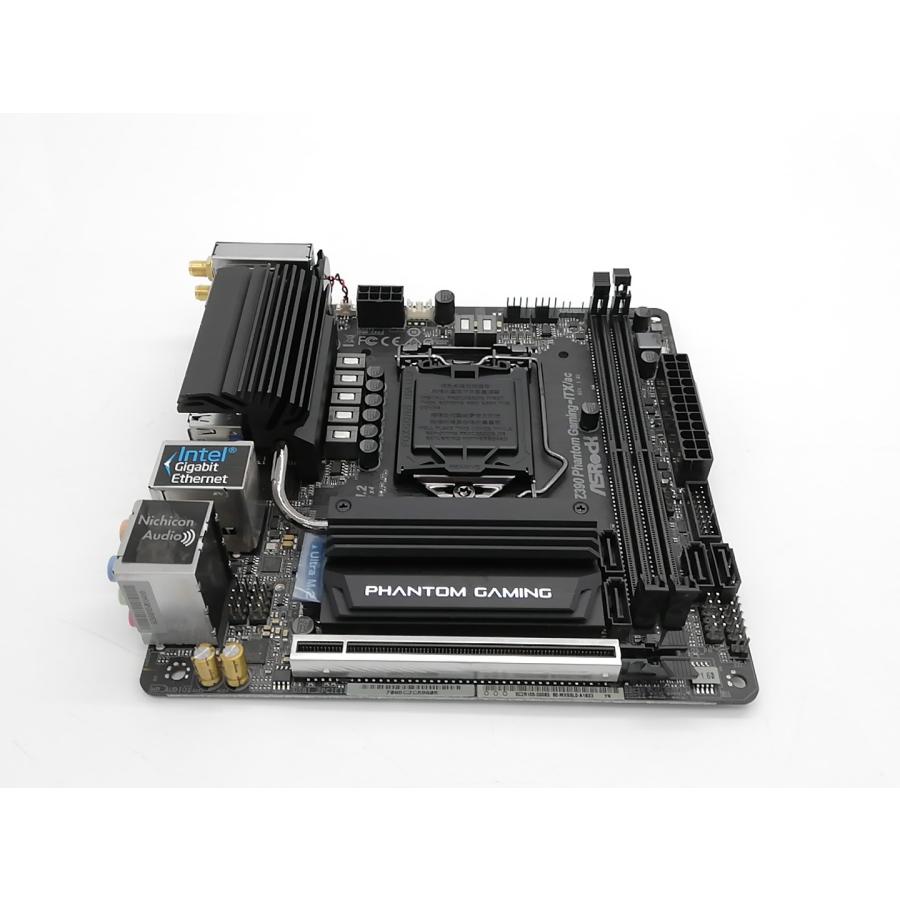 【中古】ASRock Z390 Phantom Gaming-ITX/ac Z390/LGA1151/11ac+BT5.0/Thunderbolt3 Type-C/Mini-ITX【EC ...