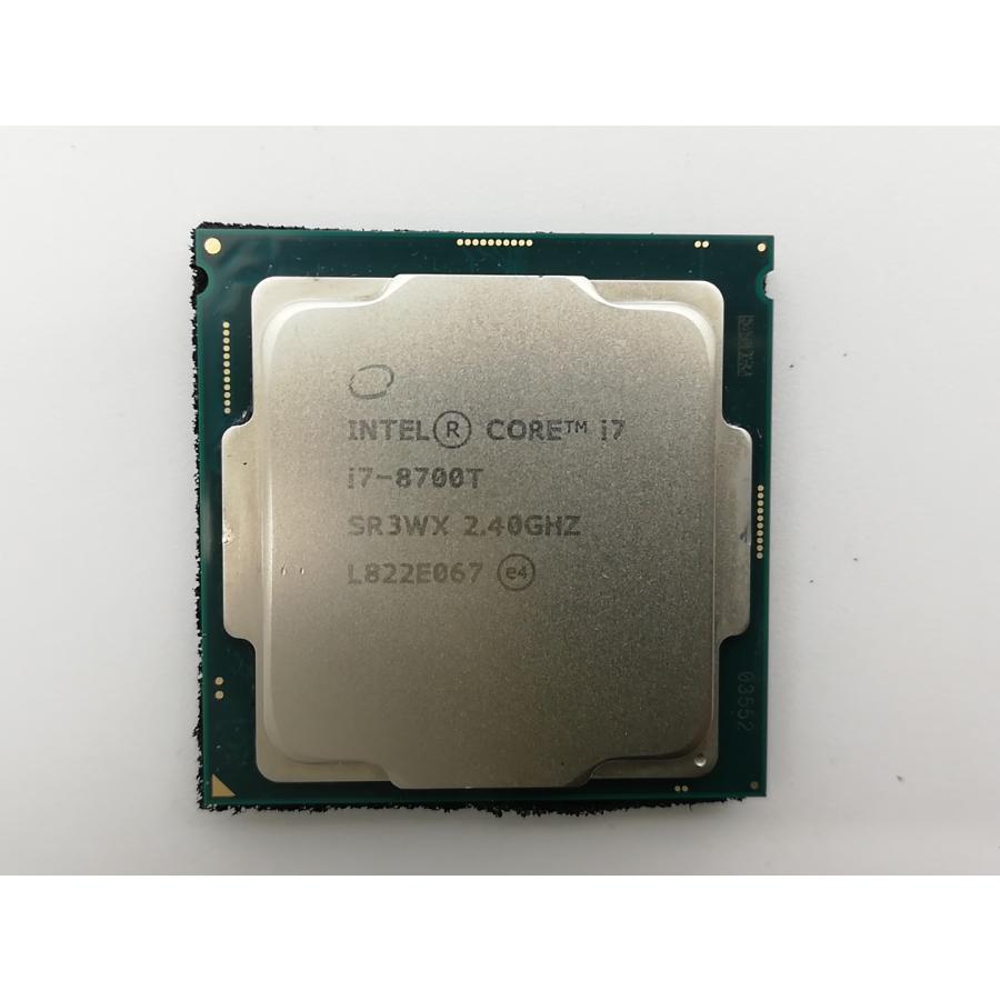 【中古】Intel Core i7-8700T (2.4GHz/TB:4GHz) bulk LGA1151/6C/12T/L3 12M ...