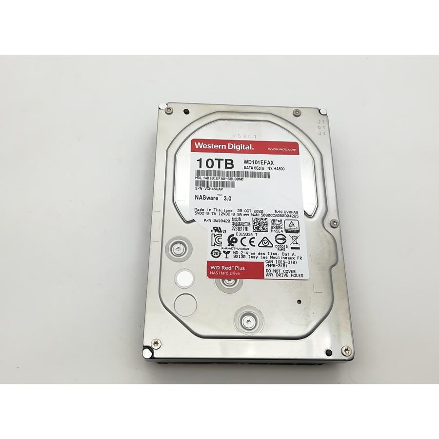 【中古】W.D. WD101EFAX WD Red 10TB/5400rpm/256MB/6Gbps【ECセンター】保証期間1週間 ...