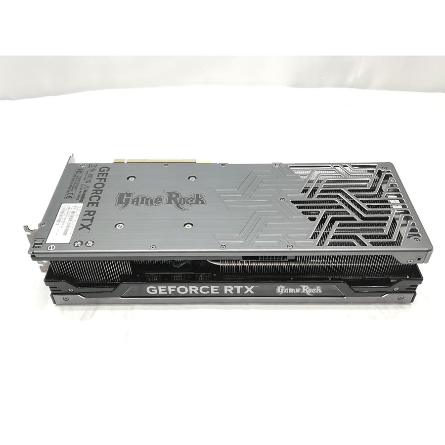 【中古】Palit NED4090019SB-1020Q (GeForce RTX 4090 GameRock OmniBlack 24GB) RTX4090/24G【ECセンター】保証期間1 ...