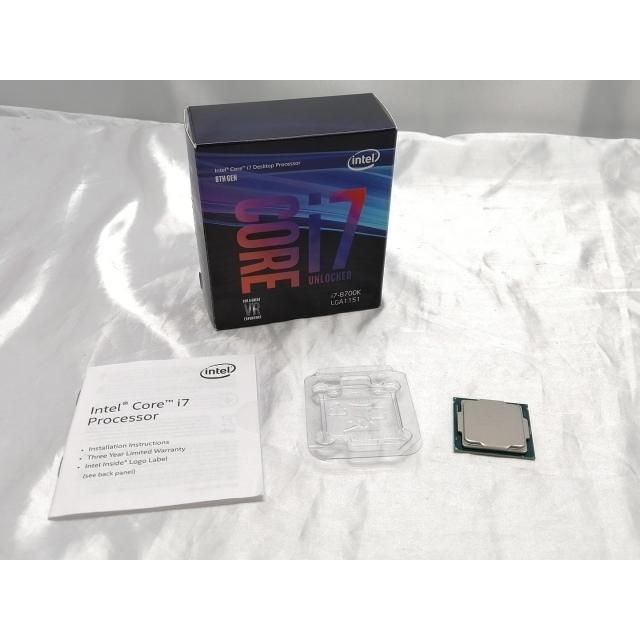 【中古】Intel Core i7-8700K (3.7GHz/TB:4.7GHz) BOX LGA1151/6C/12T/L3 12M ...
