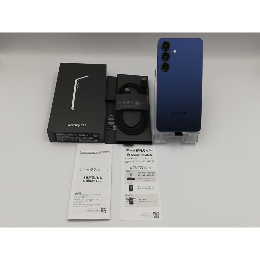 【未使用】SAMSUNG SoftBank 【SIMフリー】 Galaxy S25 ネイビー 12GB 256GB【ECセンター】保証期間3 ...