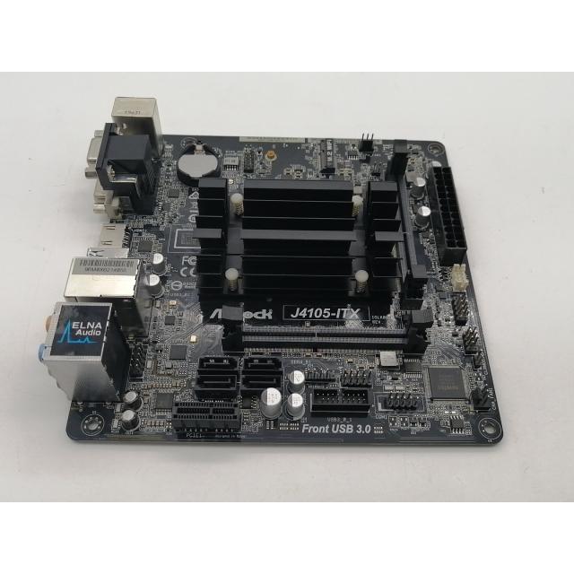 【中古】ASRock J4105-ITX CeleronJ4105(1.5GHz/4C/4T)/DDR4SODIMM/Mini-ITX【秋葉2 ...