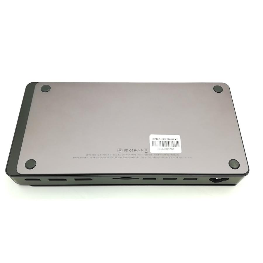 中古】GPD GPD G1 【eGPU(RX7600MXT/8GB) Thunderbolt3/4 USB4 中古】GPD GPD G1 【eGPU(RX7600MXT/8GB) Thunderbolt3/4 USB4