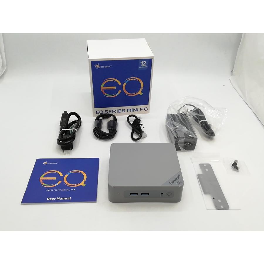 【中古】Beelink EQ12 N100【intel N100 16G 500G(SSD) WiFi】【ECセンター】保証期間1ヶ月【ランクA】 : じゃんぱら Yahoo!店 - 通販 ...