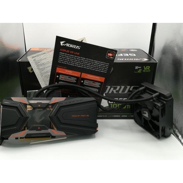 【中古】GIGABYTE AORUS GeForce GTX1080Ti Waterforce Xtreme Edition 11G（GV-N108TAORUSX W-11GD ...