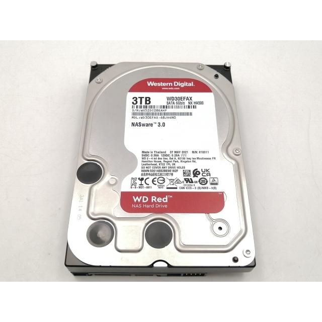【中古】W.D. WD30EFAX WD Red 3TB/5400rpm/128MB/6Gbps【ECセンター】保証期間1週間 : じゃんぱら ...