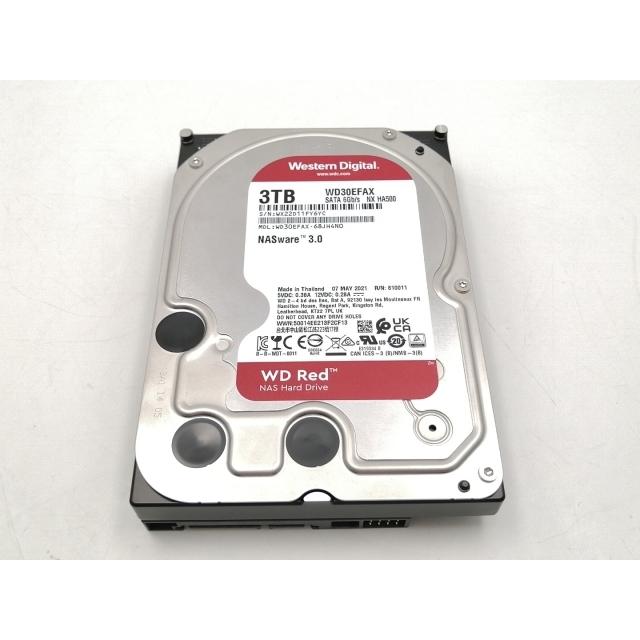【中古】W.D. WD30EFAX WD Red 3TB/5400rpm/128MB/6Gbps【ECセンター】保証期間1週間 : じゃんぱら ...