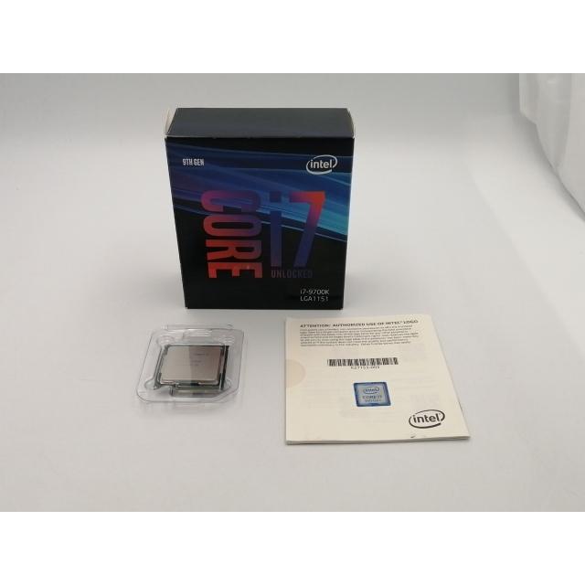 【中古】Intel Core i7-9700K (3.6GHz/TB:4.9GHz/SRG15/R0) BOX LGA1151/8C/8T ...