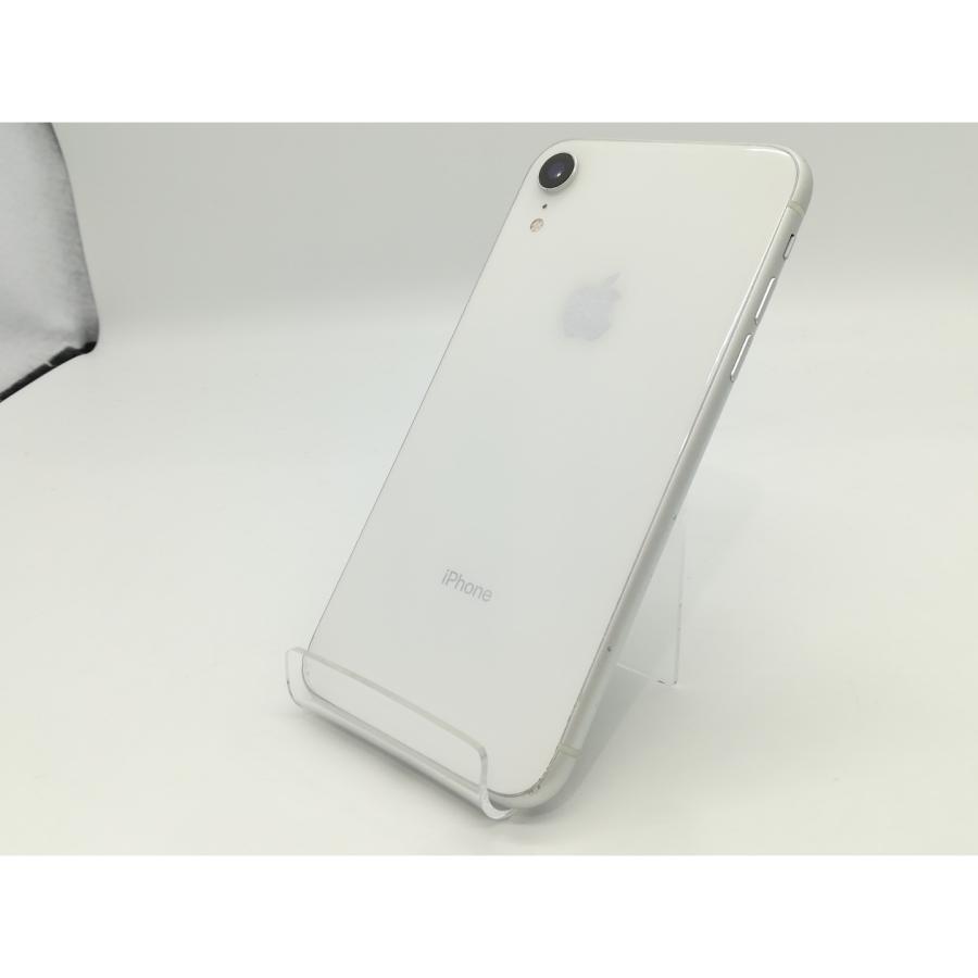 【中古】Apple docomo 【SIMロック解除済み】 iPhone XR 64GB ホワイト MT032J/A【浜松駅前】保証期間1ヶ月 ...