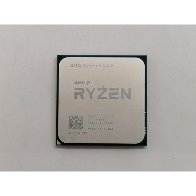 【中古】AMD Ryzen 5 5500（3.6GHz/TC:4.2GHz)bulk AM4/6C/12T/L3 19MB/TDP65W【仙台イービーンズ】保証期間1週間 : じゃんぱら ...
