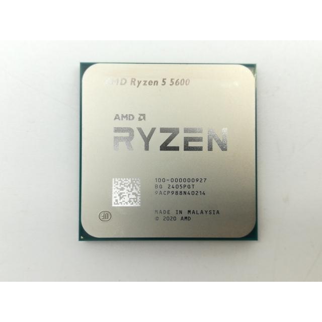 【中古】AMD Ryzen 5 5600 (3.5GHz/TC:4.4GHz) bulk AM4/6C/12T/L3 32MB/TDP 65W【大阪本店】保証期間1週間 : じゃんぱら ...