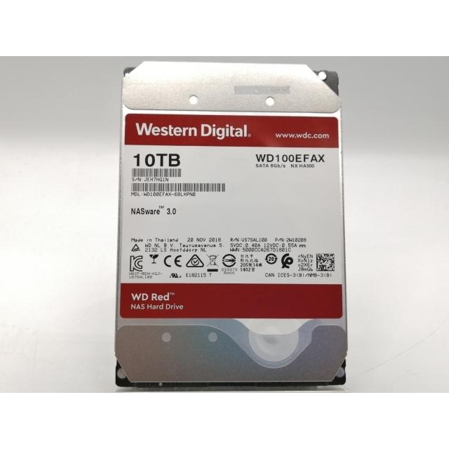 【中古】W.D. WD100EFAX WD Red 10TB/5400rpm/256MB/6Gbps【大阪本店】保証期間1週間 : じゃんぱら ...