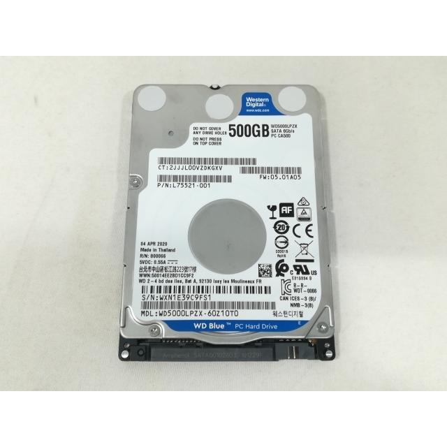 【中古】W.D. WD5000LPZX 500GB/5400rpm/7mm/128M【大阪本店】保証期間1週間 : じゃんぱら Yahoo!店 ...