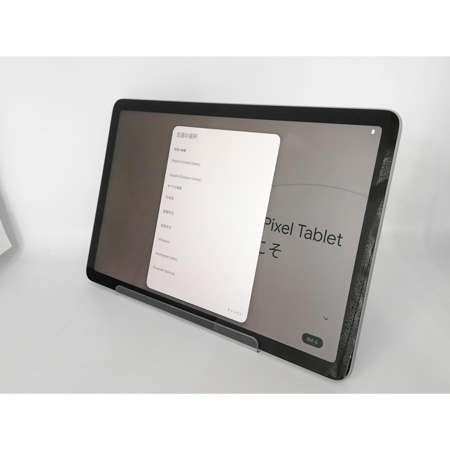 【中古】Google 国内版 【Wi-Fi】 Pixel Tablet （充電スピーカーホルダー無し） ヘイゼル 8GB 128GB ...