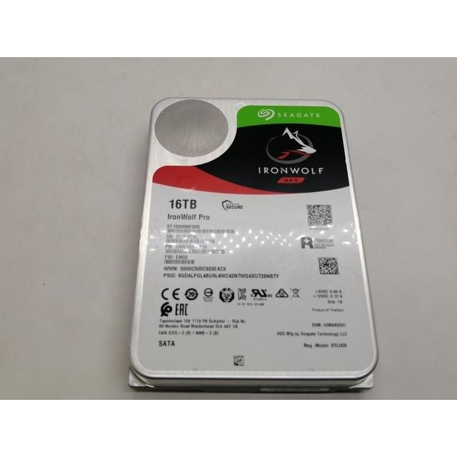 【中古】Seagate ST16000NE000 IronWolf Pro 16TB/7200rpm/256MB/6Gbps【仙台イービーンズ ...