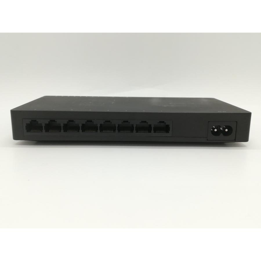 【中古】BUFFALO LSW5-GT-8NP/BK Gigaスイッチ 8ポート プラ筐体/電源内蔵 ブラック【福岡天神】保証期間1週間 ...