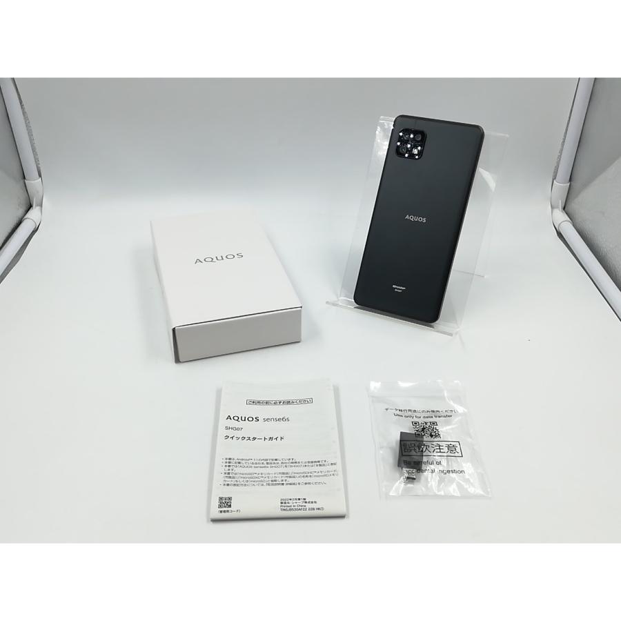 【中古】SHARP au 【SIMフリー】 AQUOS sense6s ブラック 4GB 64GB SHG07【ECセンター】保証期間1ヶ月【ランクC】 : 226048062-222 ...