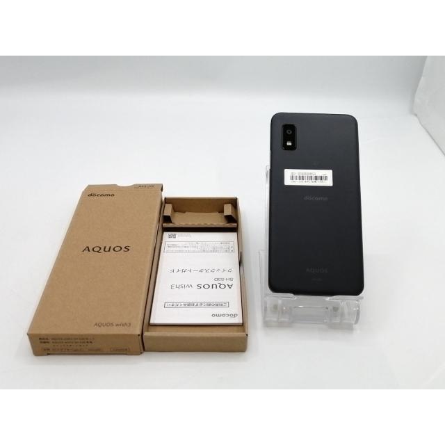 【中古】SHARP docomo 【SIMフリー】 AQUOS wish3 ブラック 4GB 64GB SH-53D【ECセンター】保証期間1ヶ月【ランクA】 : 226050848-222 ...