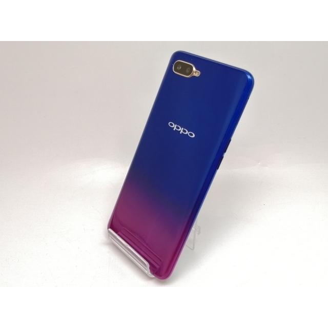 【中古】Oppo UQmobile 【SIMフリー】 R17 Neo 128GB ブルー OPU31 CPH1893【津田沼】保証期間1ヶ月 ...