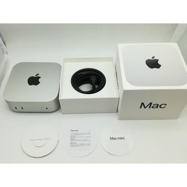 【中古】Apple Mac mini M4(CPU:10C/GPU:10C) 16GB/256GB シルバー MU9D3J/A (M4 ...